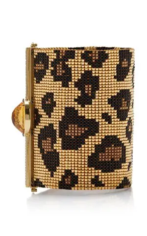 SILVIA FURMANOVICH 18k Yellow Gold Leopard Woven Bead Bracelet