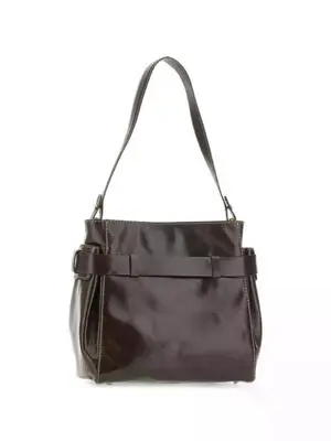 GIANNI CHIARINI Miranda Leather Shoulder Bag