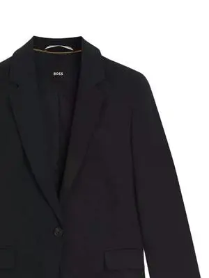 BOSS Single-breasted Notched Lapel Jacket