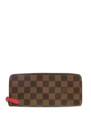 LOUIS VUITTON 2011 Damier Ebene Zippy Wallet Long Wallets - Brown