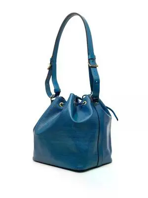 LOUIS VUITTON Epi Leather Petit Noe Bucket Bag - Blue