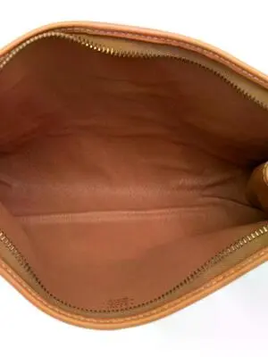 Celine Macadam Coated Canvas Clutch Bag