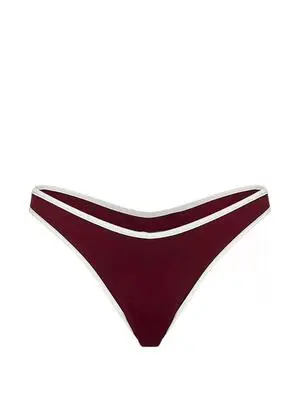 MC2 SAINT BARTH Judy Naomi Bikini Bottoms - Red