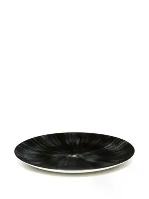 SERAX Radial-patterned Plates - Black