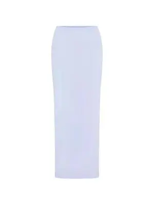 FAE SWIM Verona Maxi Skirt - Blue