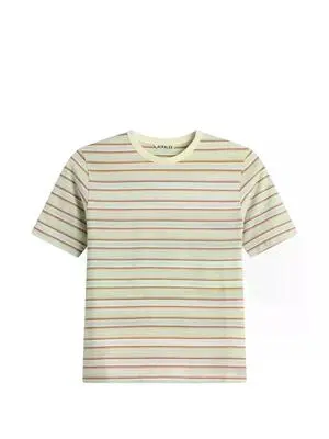 Auralee Horizontal Stripe T-shirt