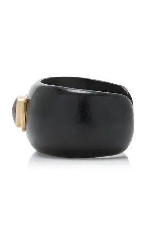 Annette Ferdinandsen Paloma "lone Star" Cuff With Star Ruby And Diamonds
