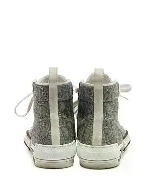 Dior B23 Oblique Canvas High-top Sneakers