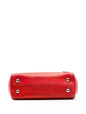 LOUIS VUITTON Epi Leather Cluny Bb Satchel - Red