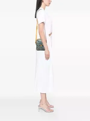 LOUIS VUITTON Monogram Denim Camera Bag - Blue