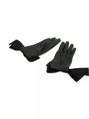 LOUIS VUITTON Silk-ribbon Gloves