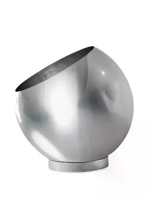 AYTM Globe Oblique-cut Flowerpot - Silver