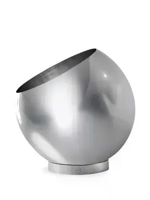 AYTM Globe Oblique-cut Flowerpot - Silver