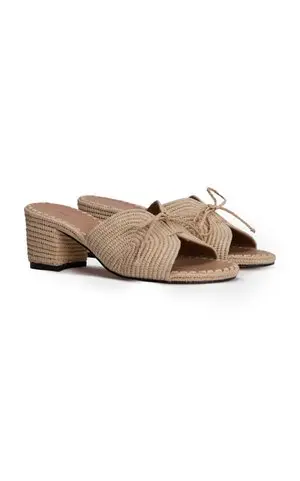 ODISSI Odett Rafia Sandals