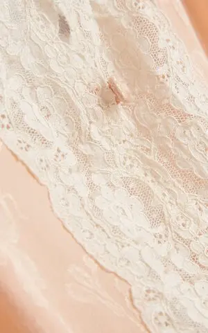 Chloé Lace-trimmed Silk Tank Top