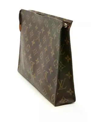LOUIS VUITTON Monogram Toiletry Pouch 26 Clutch Bag - Brown