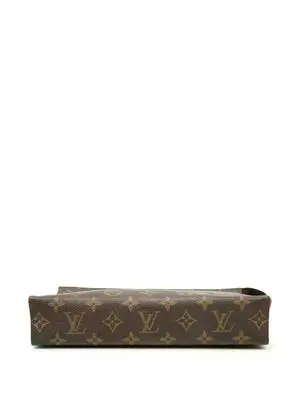 LOUIS VUITTON Monogram Toiletry Pouch 26 Clutch Bag - Brown
