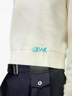 Loewe Embroidered Logo Sweater