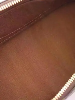LOUIS VUITTON Monogram Alma Bb Satchel - Brown