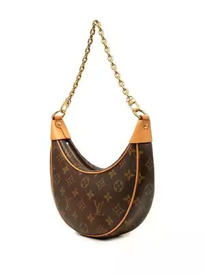 LOUIS VUITTON Monogram Loop Satchel - Brown