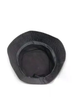 Prada Rubberised Logo Bucket Hat