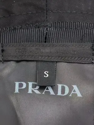 Prada Rubberised Logo Bucket Hat
