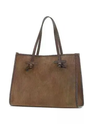 MARCELLA CLUB Marcella Ostrich-effect Shoulder Bag