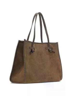 MARCELLA CLUB Marcella Ostrich-effect Shoulder Bag