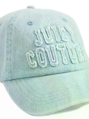 Juicy Couture Logo-embroidered Denim Cap