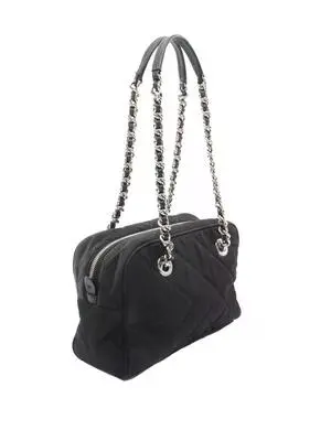 Prada Impuntu Tessuto Chain Shoulder Bag