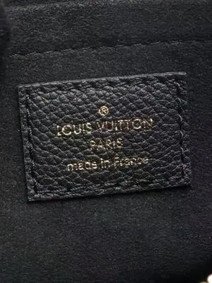 LOUIS VUITTON Monogram Giant Empreinte Multi Pochette Accessoires - Black
