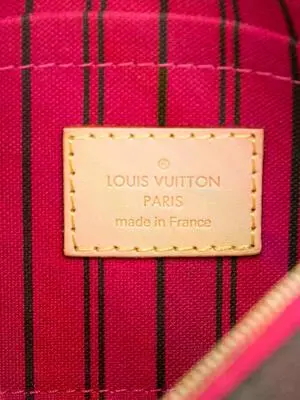 LOUIS VUITTON Monogram Neverfull Pm Pouch - Brown