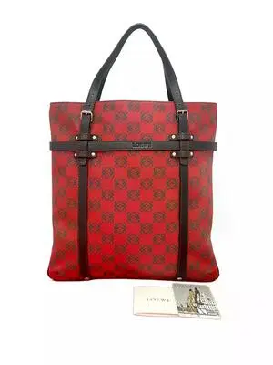 Loewe Anagram Coated Canvas Tote Bag