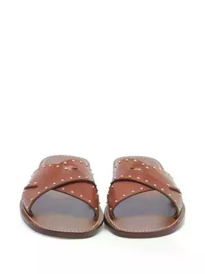 Celine Studded Flat Sandals