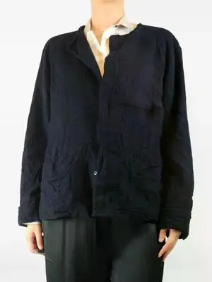 Yohji Yamamoto Wool Button-up Jacket