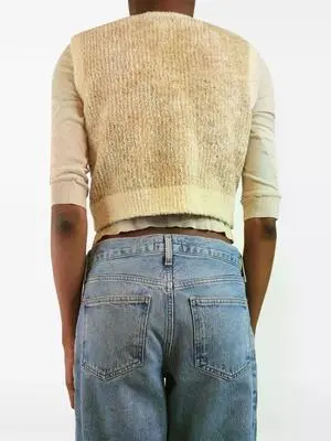 Loewe Anagram Motif Sleeveless Crew Neck Sweater