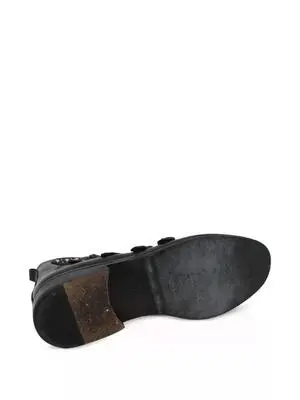 Maje Studded Buckle Ankle Boots