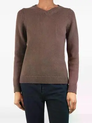 EMILIA WICKSTEAD Wool V-neck Sweater