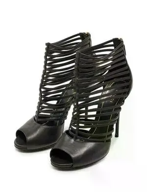 Saint Laurent Leather Gladiator Sandals