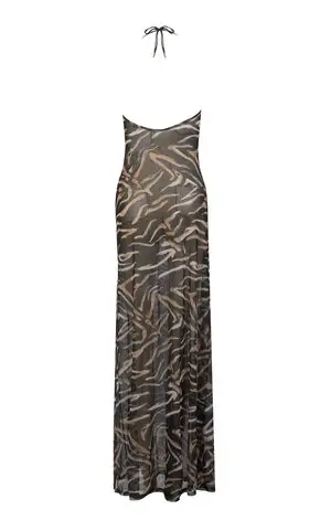 Ay Que Calor Exclusive Lucia Mesh Maxi Dress