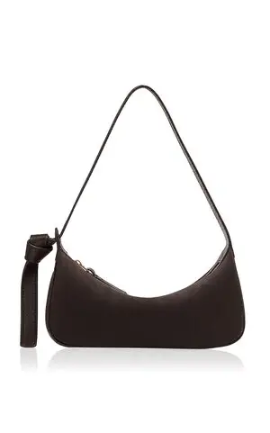 Bottega Veneta Nodi Mini Suede Shoulder Bag - Brown