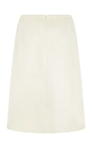 HARRIS TAPPER Exclusive Crume Satin Midi Skirt