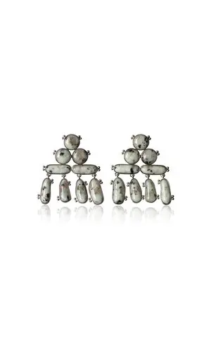 SHANNON BOND Ophelia Chandelier Earrings - Silver