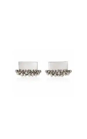 SHANNON BOND Illumination Earrings - Silver