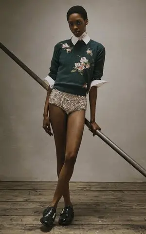 Erdem Floral Intarsia Merino-wool Sweater