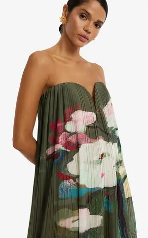 LEO LIN Dahlia Gown Reverie Print