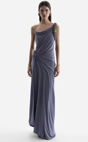 Rachel Gilbert April Embellished Midi Dress