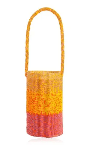 LIKE A BIRD Sunset Cylinder Beaded Bag - Multi
