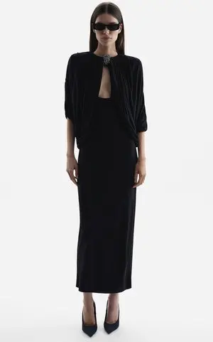 Rachel Gilbert April Cutout Midi Dress
