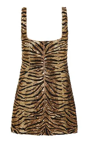 Rachel Gilbert Maison Embellished Mini Dress
